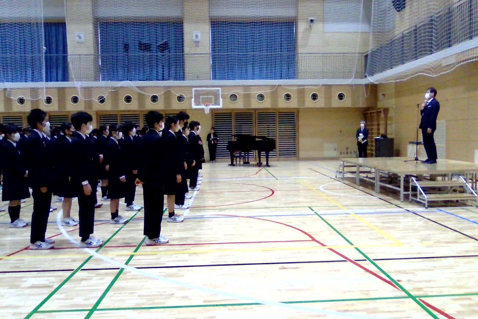 学年・学級ブログ：中学部修了式 | 杉並区立 小中一貫教育校 高円寺学園